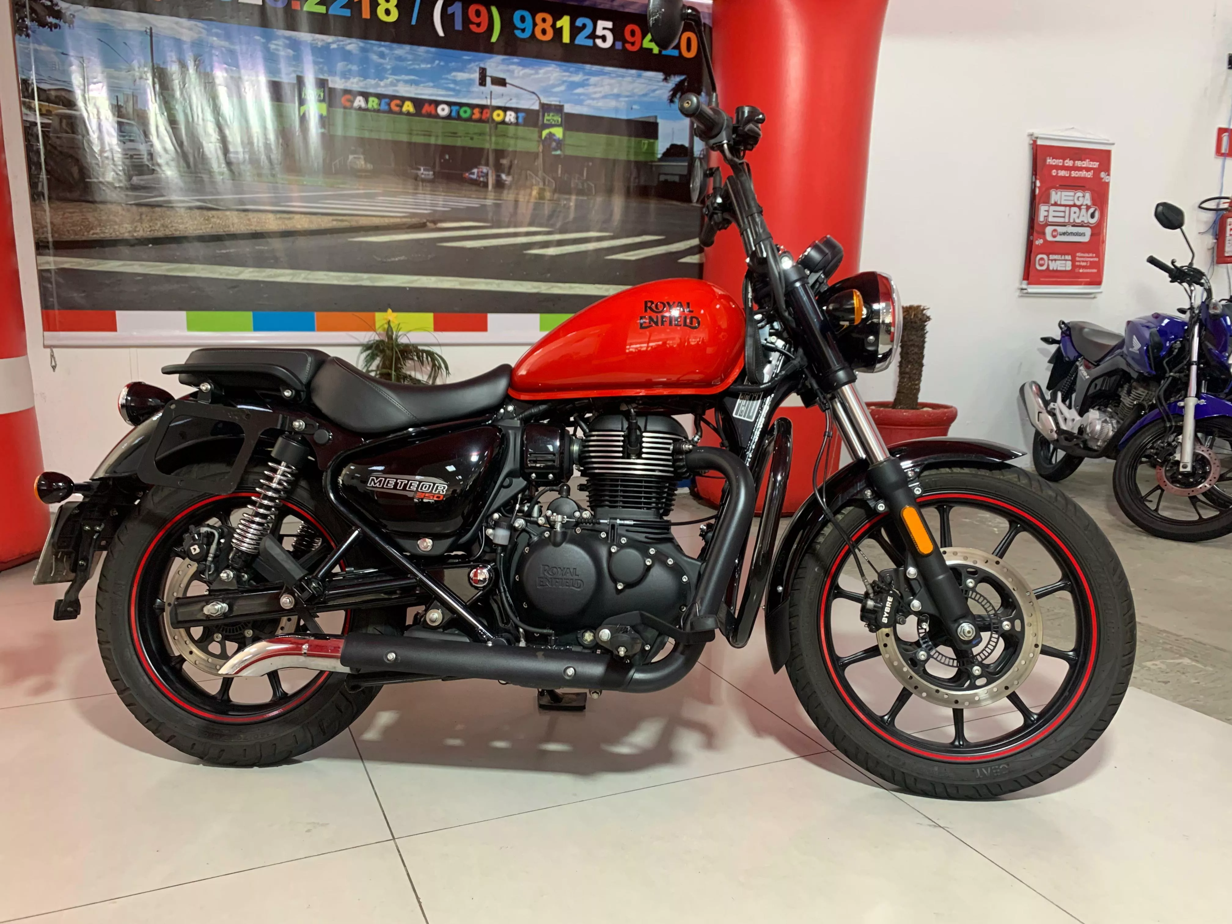 4 Motos Royal Enfield Meteor 350 Fireball Red ABS à venda em Campinas - SP