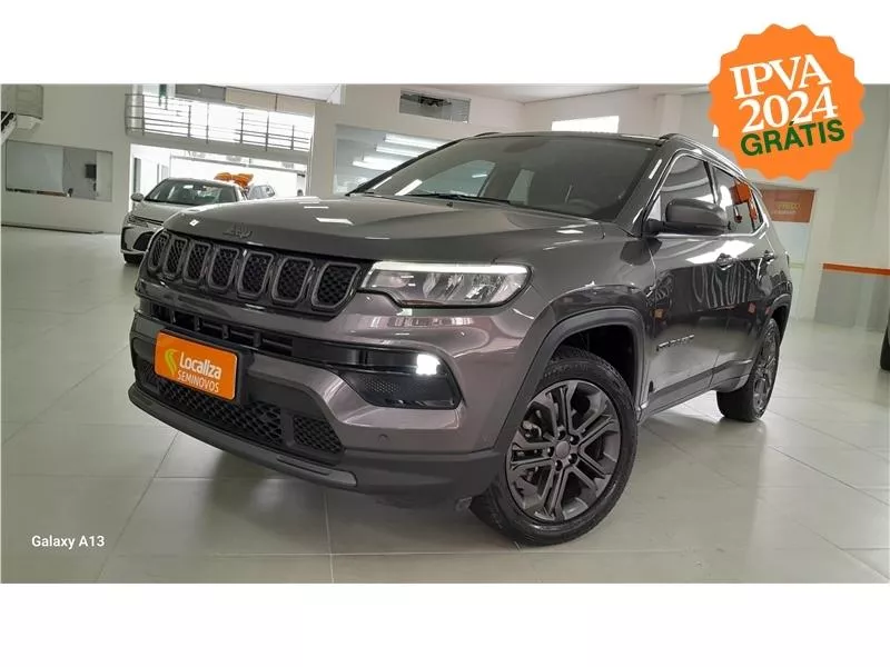Carro Jeep Compass 1.3 T270 Turbo Longitude 80 Anos 2022 - 3946597 ...