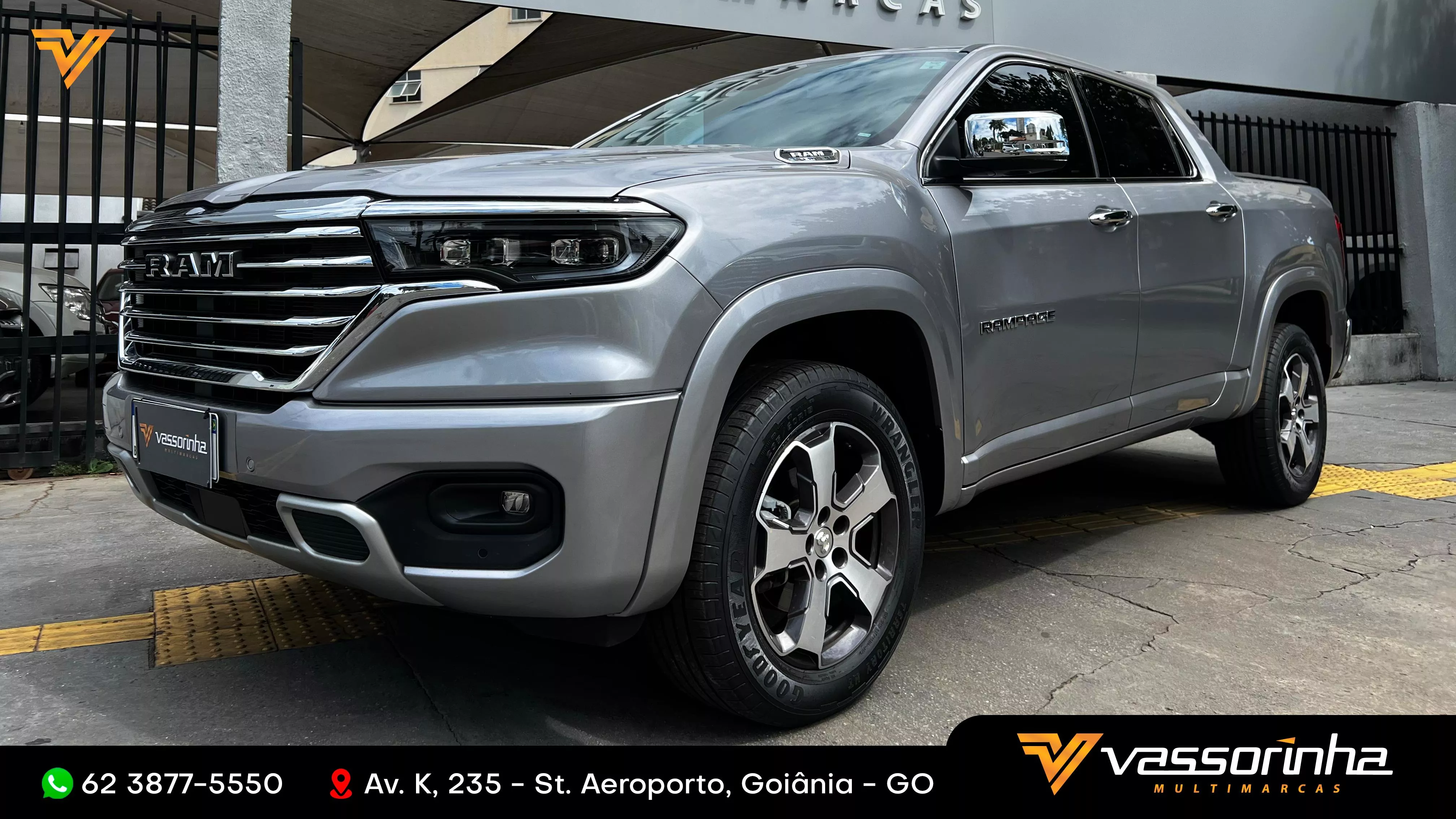 Carro RAM Rampage 2.0 Turbo Laramie 2024 - 4938872 - Goiânia - GO
