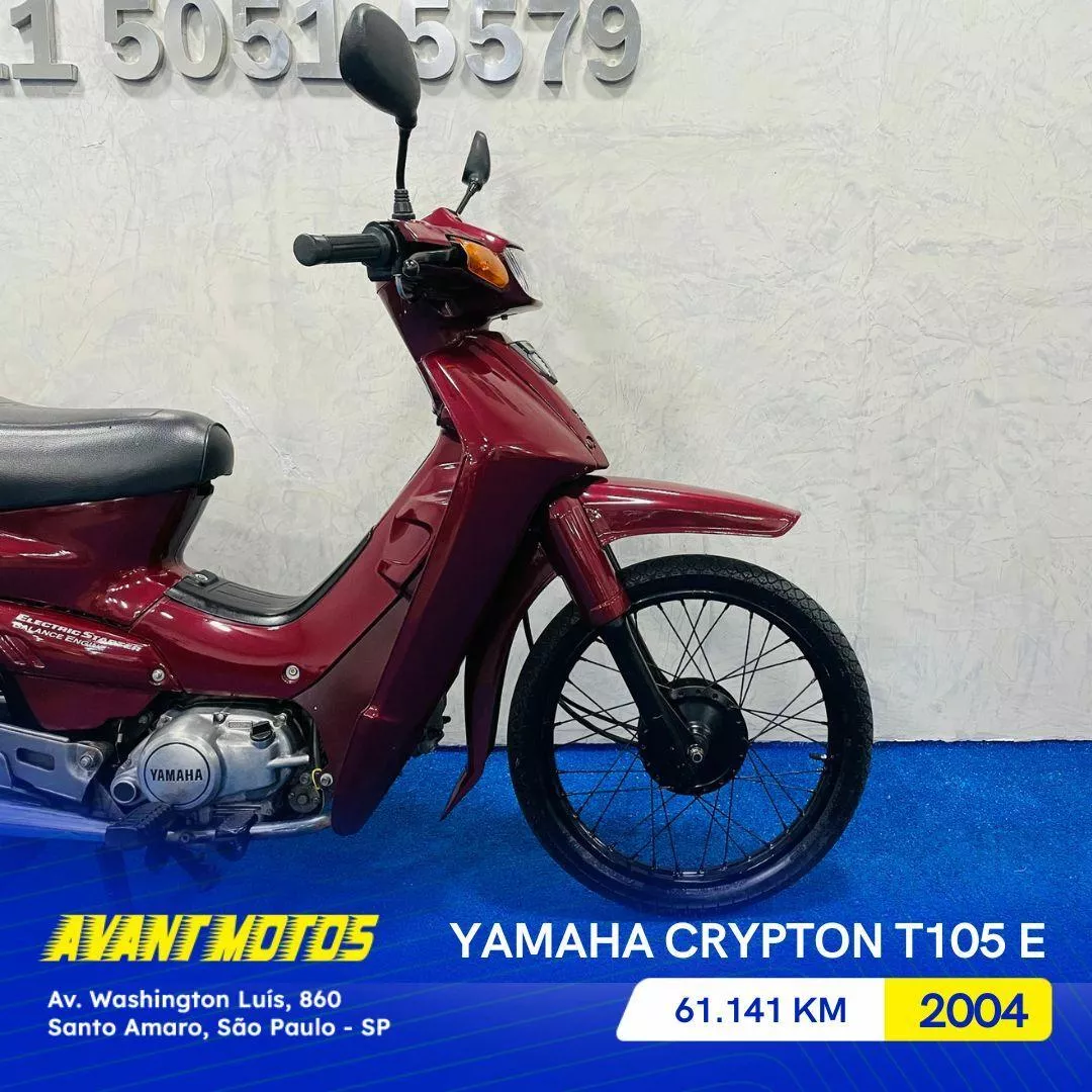 4 Motos Yamaha Crypton à venda