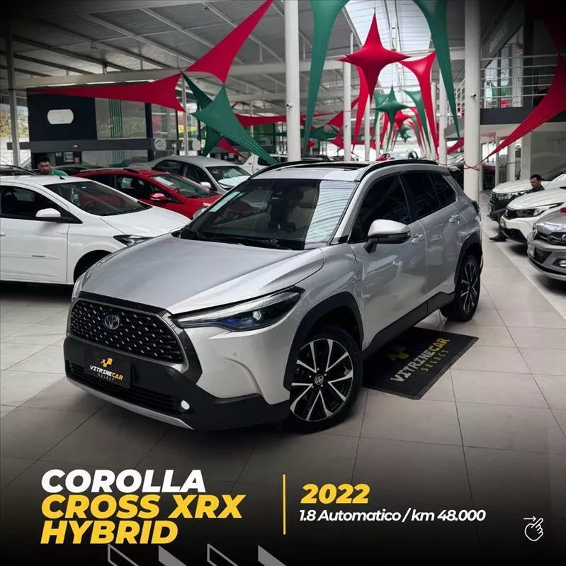 Carro Toyota Corolla Cross 1.8 Hybrid XRV 2022 - 4904024 - João Pessoa - PB
