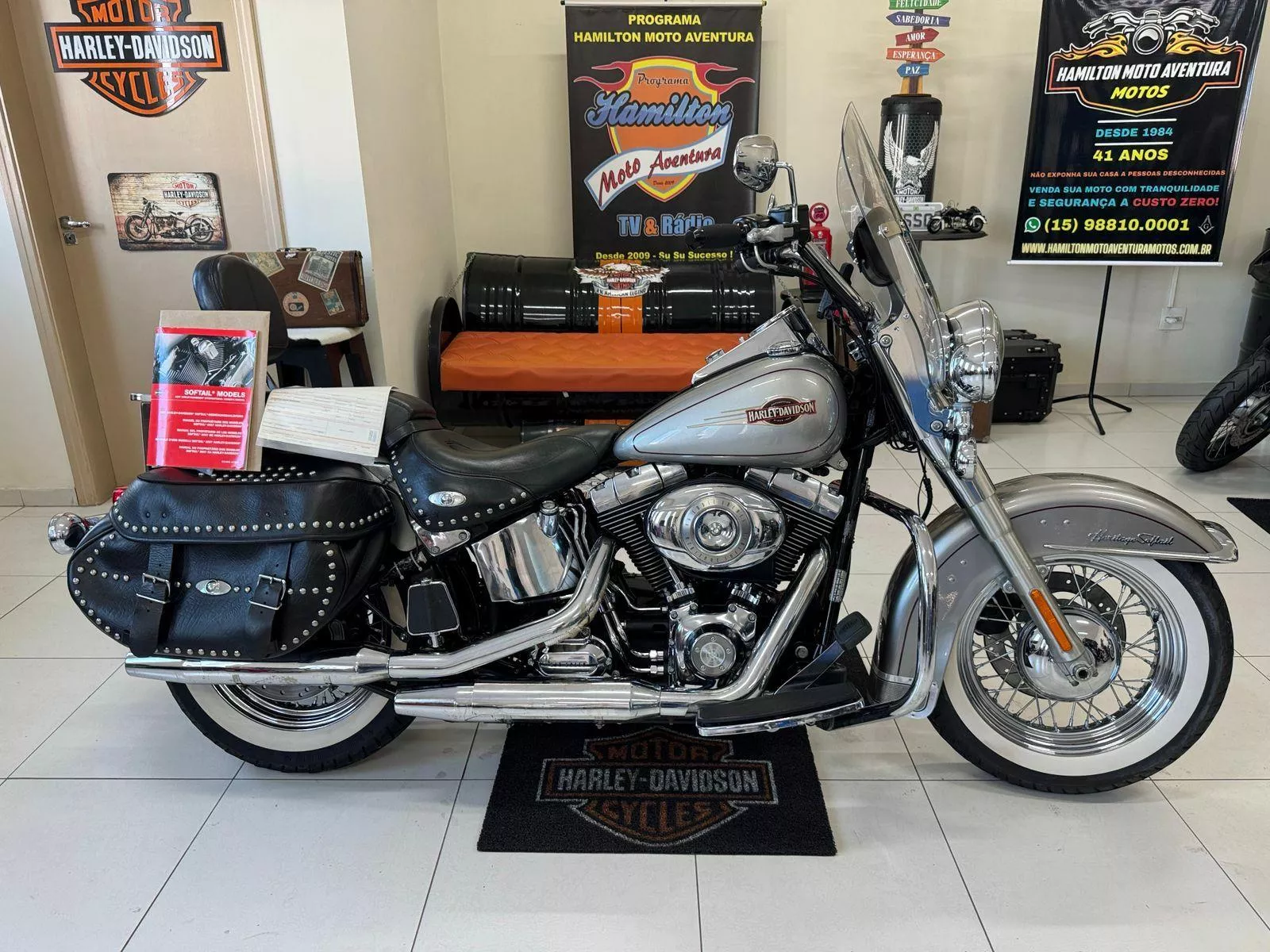 Moto Harley-Davidson Heritage CLASSIC SOFTAIL - 2007 - 800933 ...