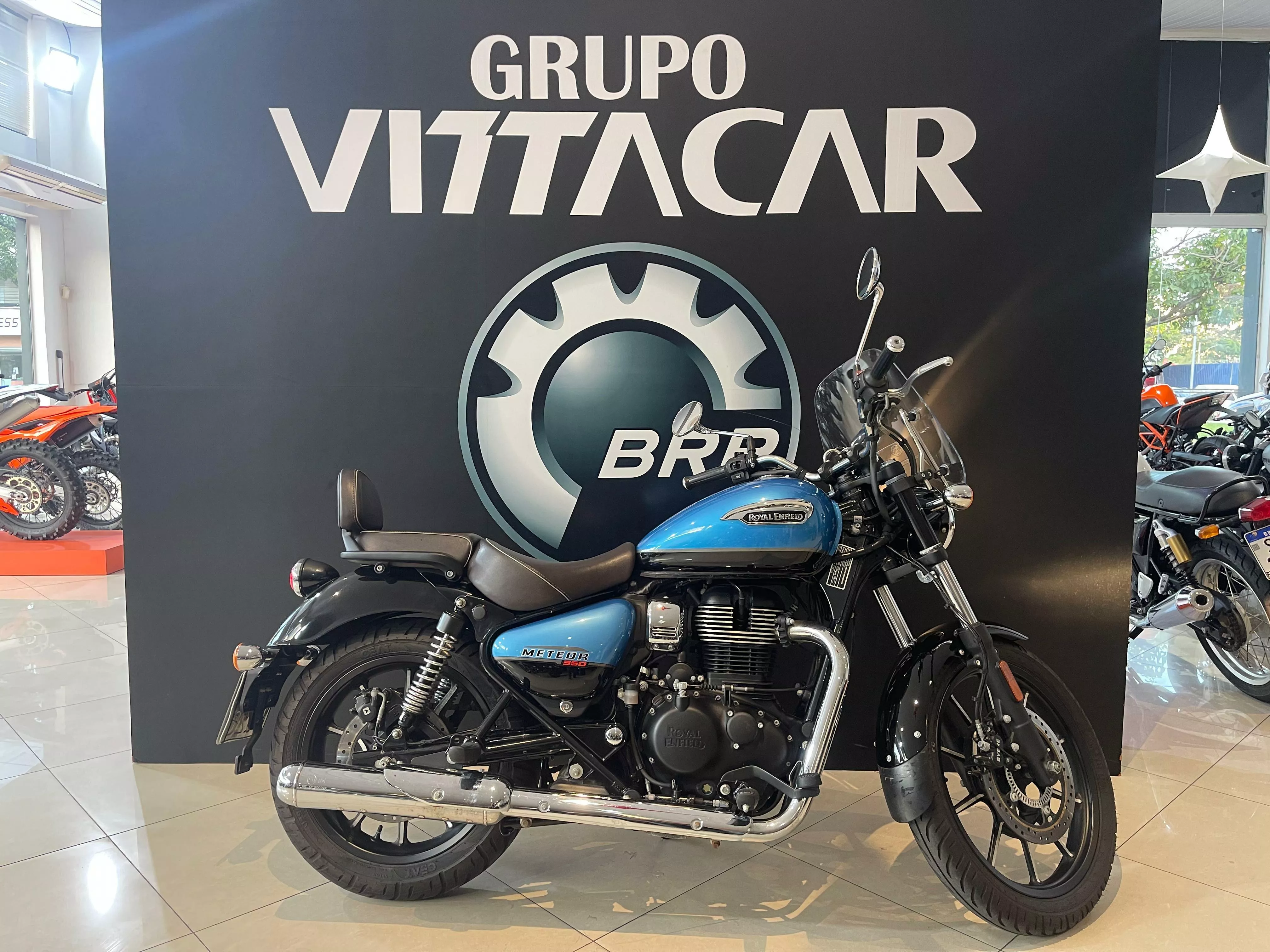 Moto Royal Enfield Meteor 350 Supernova Blue ABS - 2023 - 743781 ...